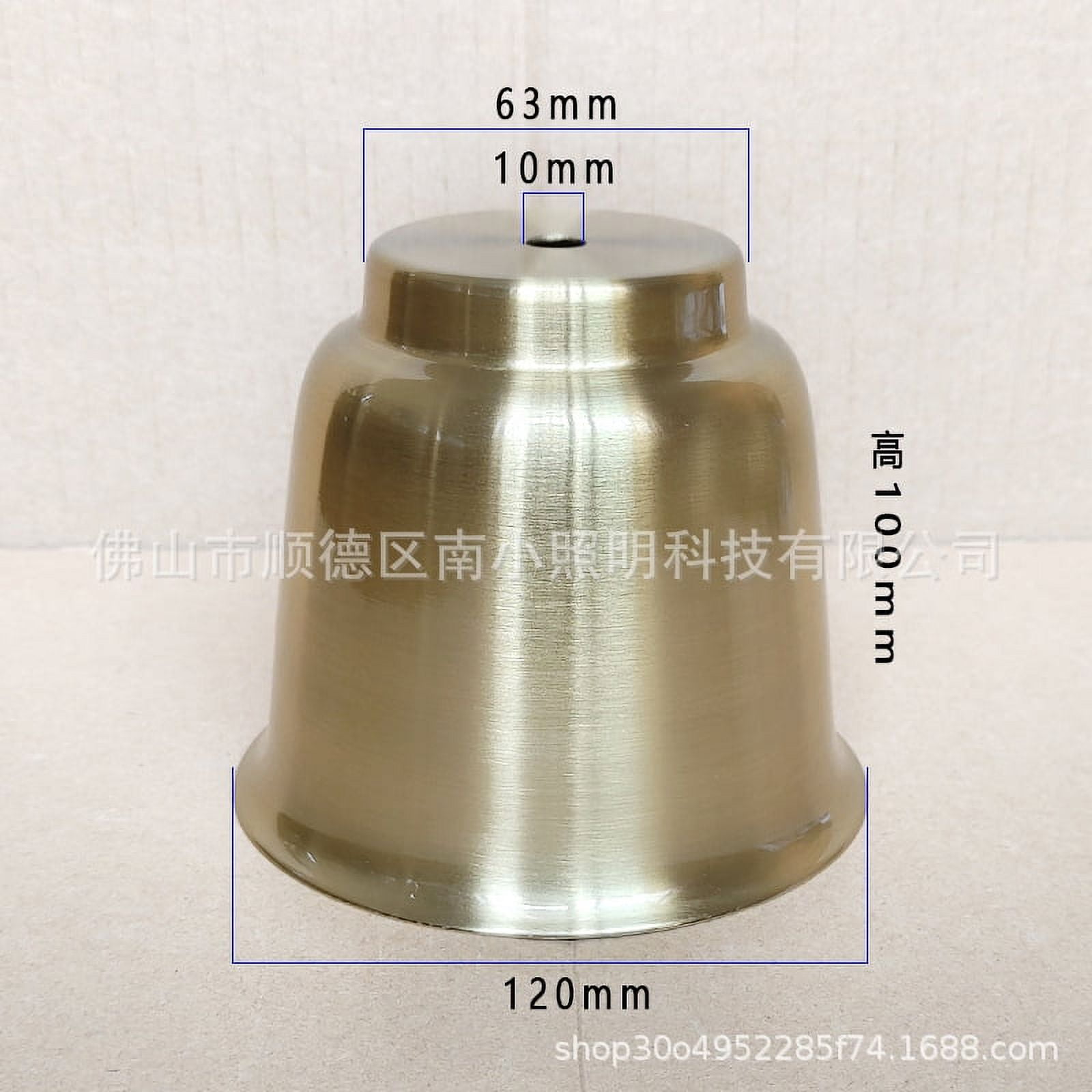 Metal Lamp Shade Replacement Floor Lamp Shade Bell Shaped Lampshade DIY ...