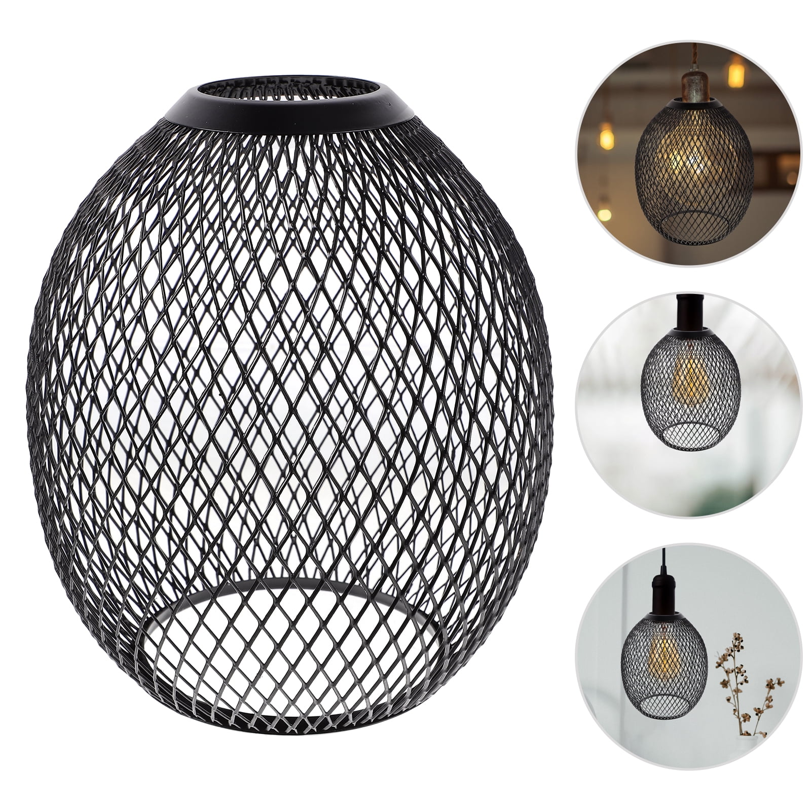 Metal Lampshade Hollow Out Light Cover Pendant Light Cover Chandelier ...