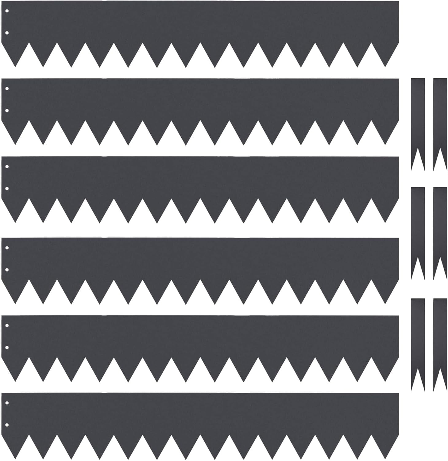 Metal Landscape Edging 40 Inch Strips, Steel Landscape Edging 6 Inch ...