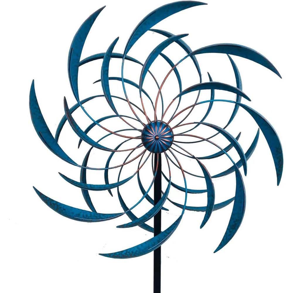 Metal Large Kinetic Wind Spinners with Stable Metal Stake, Wind ...