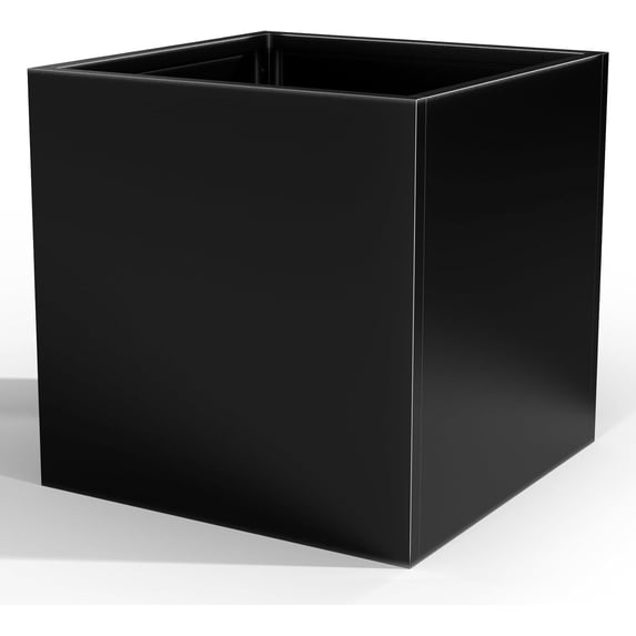 Metal Large Planter Box L x W x H Heavy Duty Tall Rectangle Outdoor ...