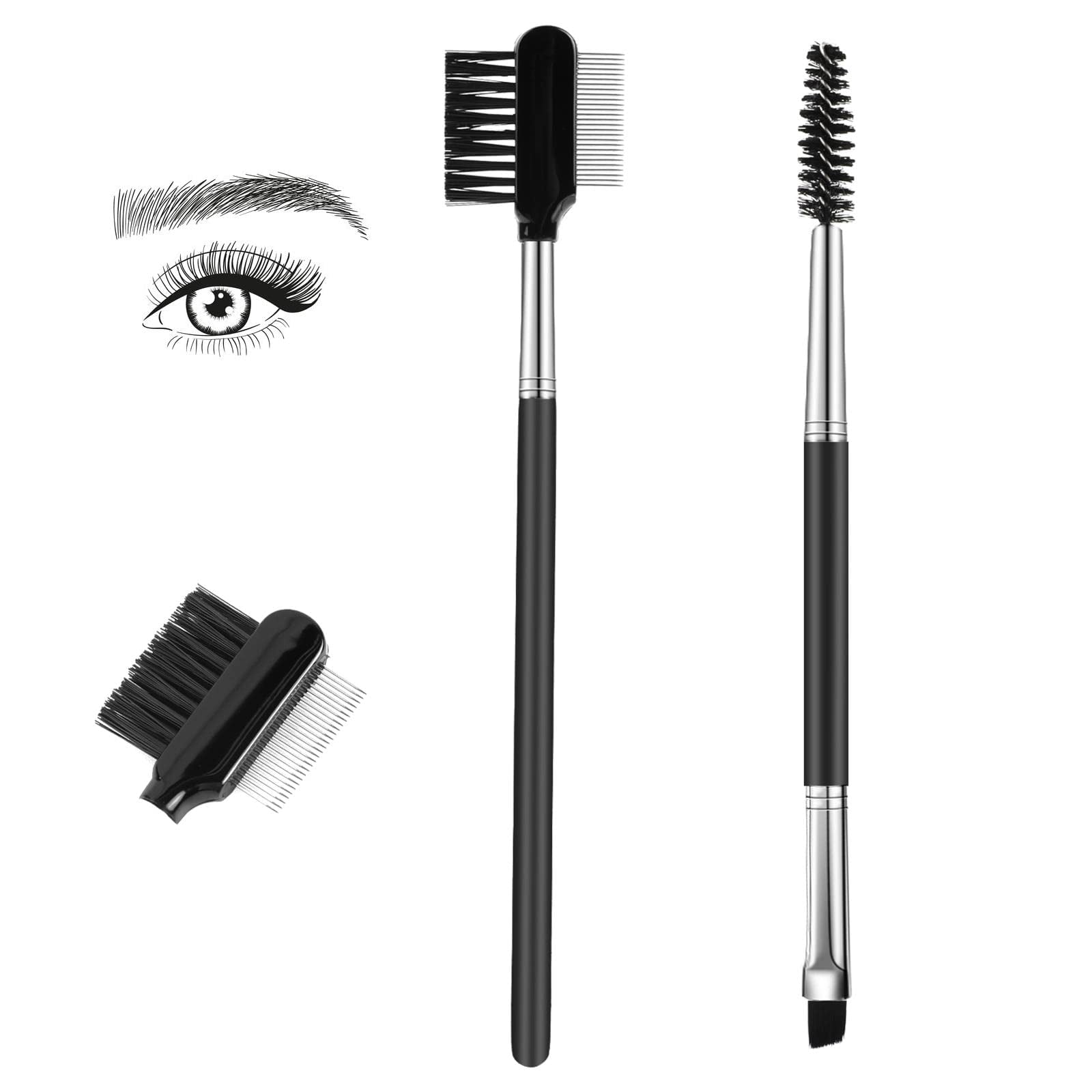 Metal Lash Comb Separator CM31 Eyelash Separator Tool Mascara Comb for ...