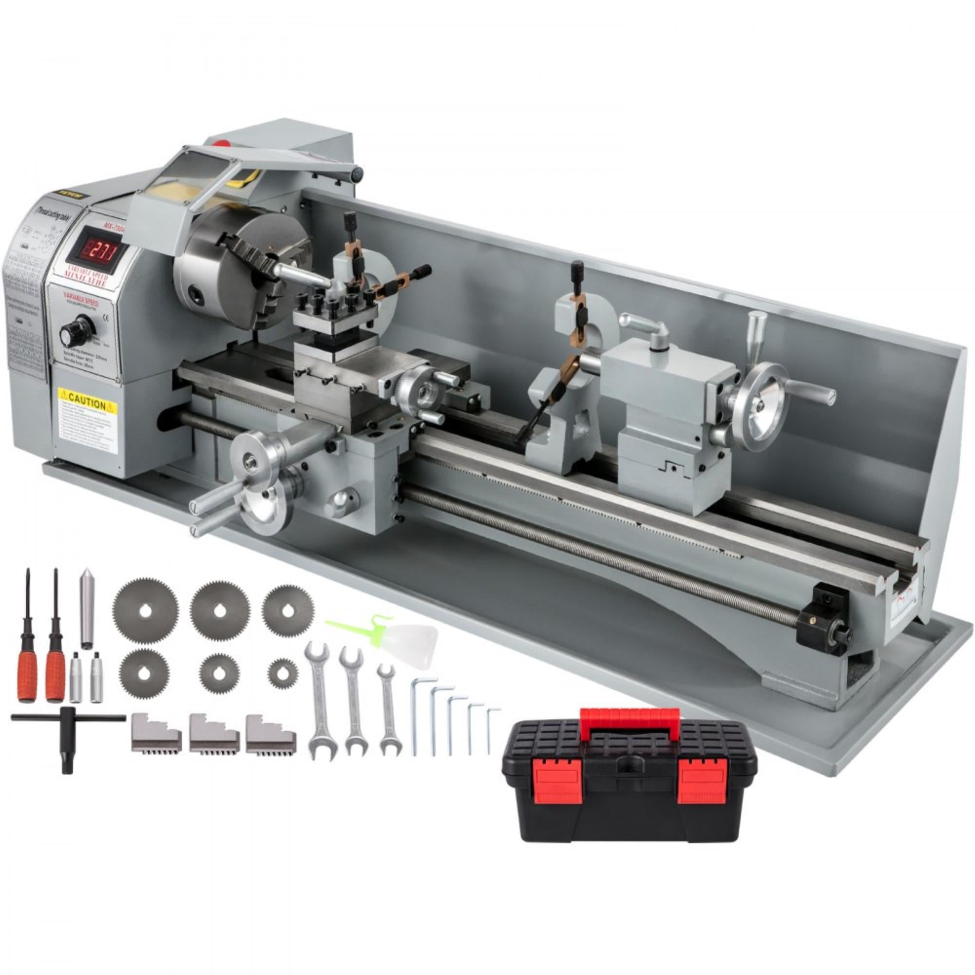 Metal Lathe 8.7 x 29.5 Inch/220 x 750MM Mini Metal Lathe 1100W ...