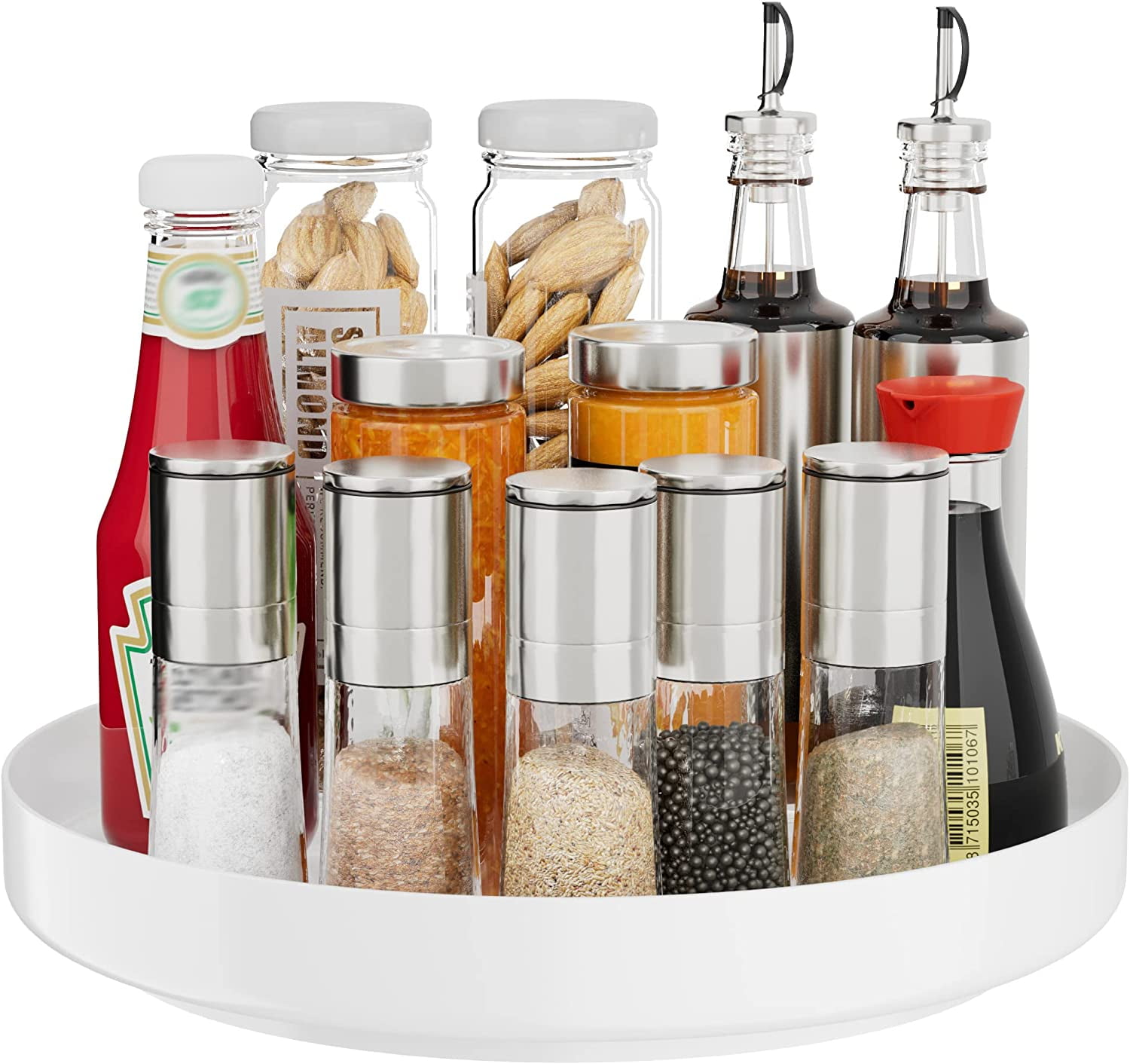 Metal Lazy Susan Turntable Organizer for Cabinet Storage Kitchen ...