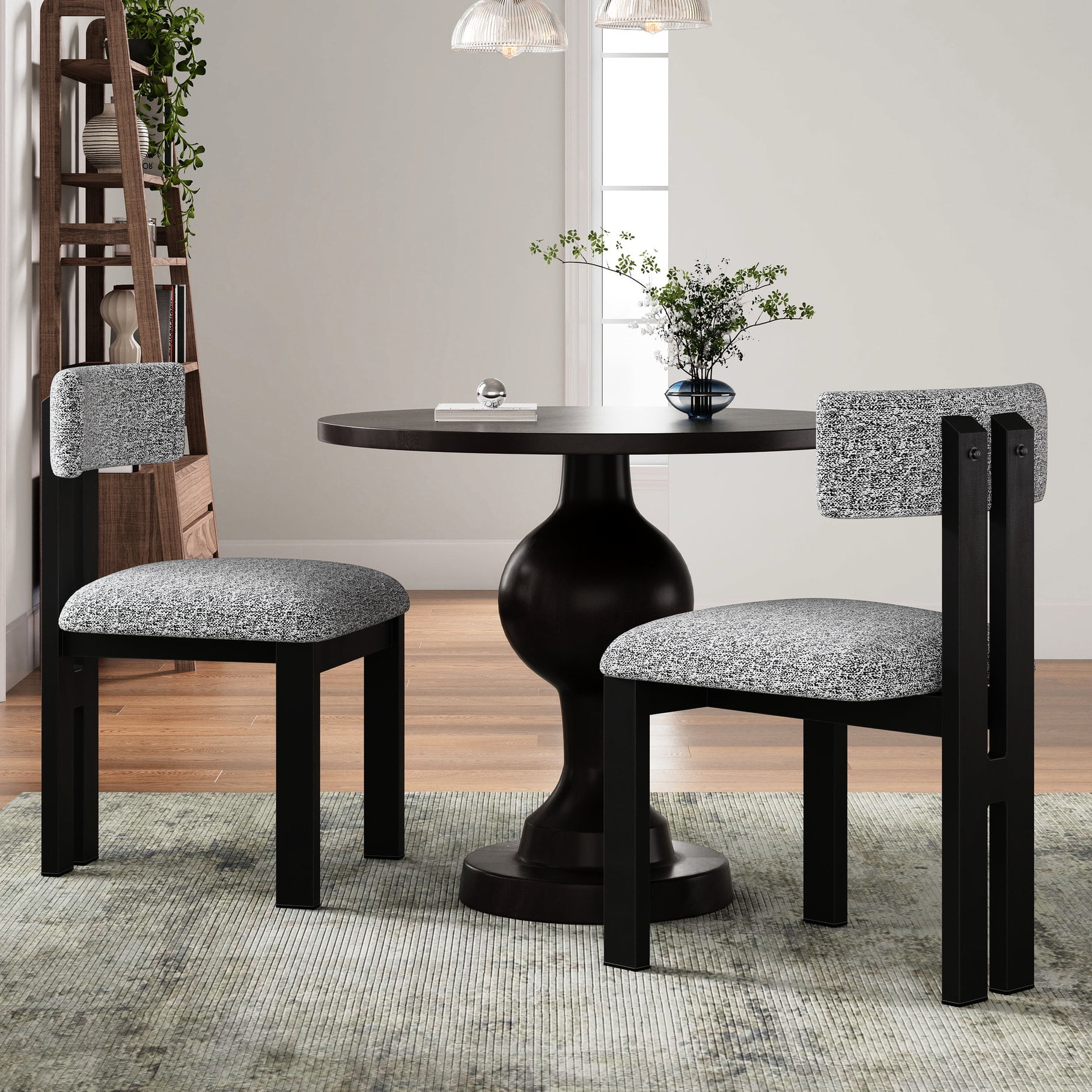 Metal Leg Construction - Ergonomic Curve Back - Restaurant Dining ...
