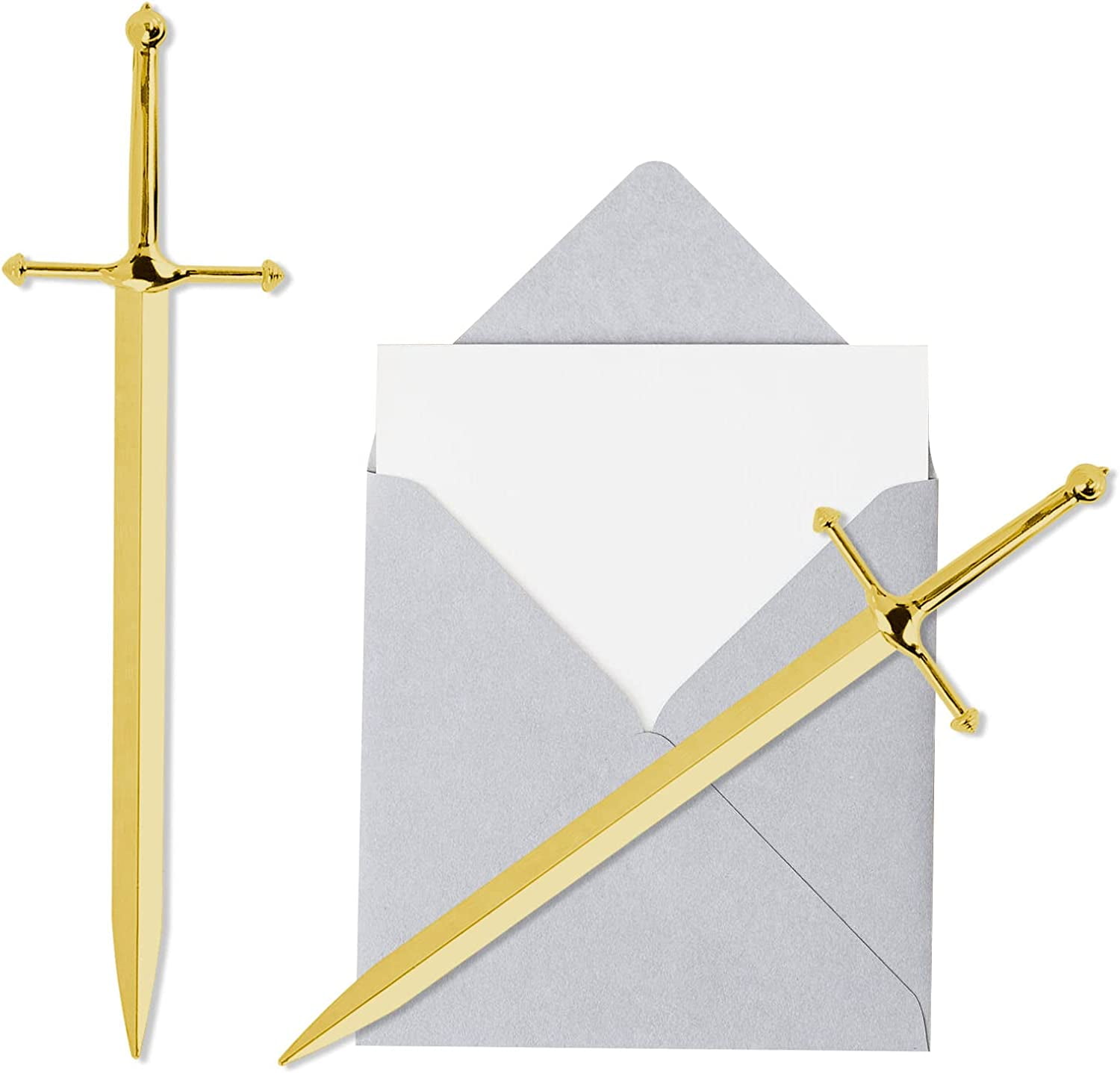 Metal Letter Opener Office Letter Opener Knife Metal Plated Envelope ...
