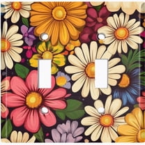 Metal Light Switch Wall Plate Outlet Cover (Printed Image of Christmas ...