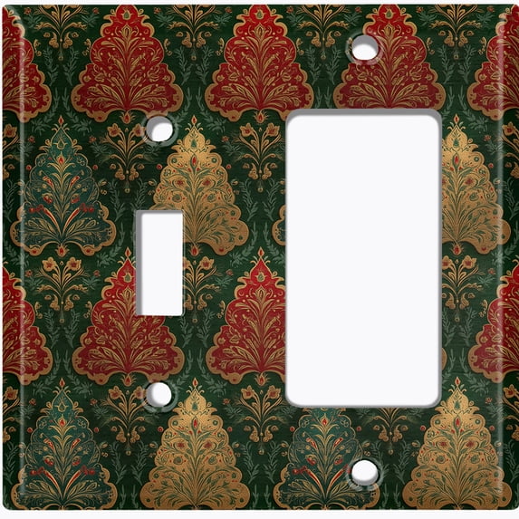 Metal Light Switch Wall Plate Outlet Cover (Printed Image of Fancy ...