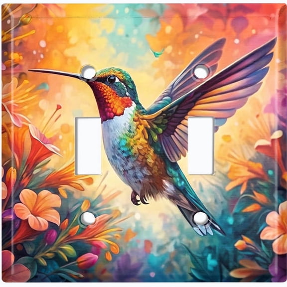 Metal Light Switch Wall Plate Outlet Cover (Printed Image of Tiger in ...