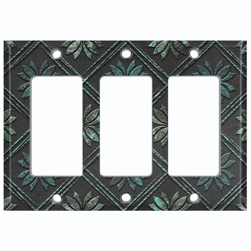 Metal Light Switch Wall Plate Outlet Cover (Printed Image of Rustic ...