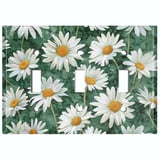 Metal Light Switch Wall Plate Outlet Cover (Printed Image of White ...