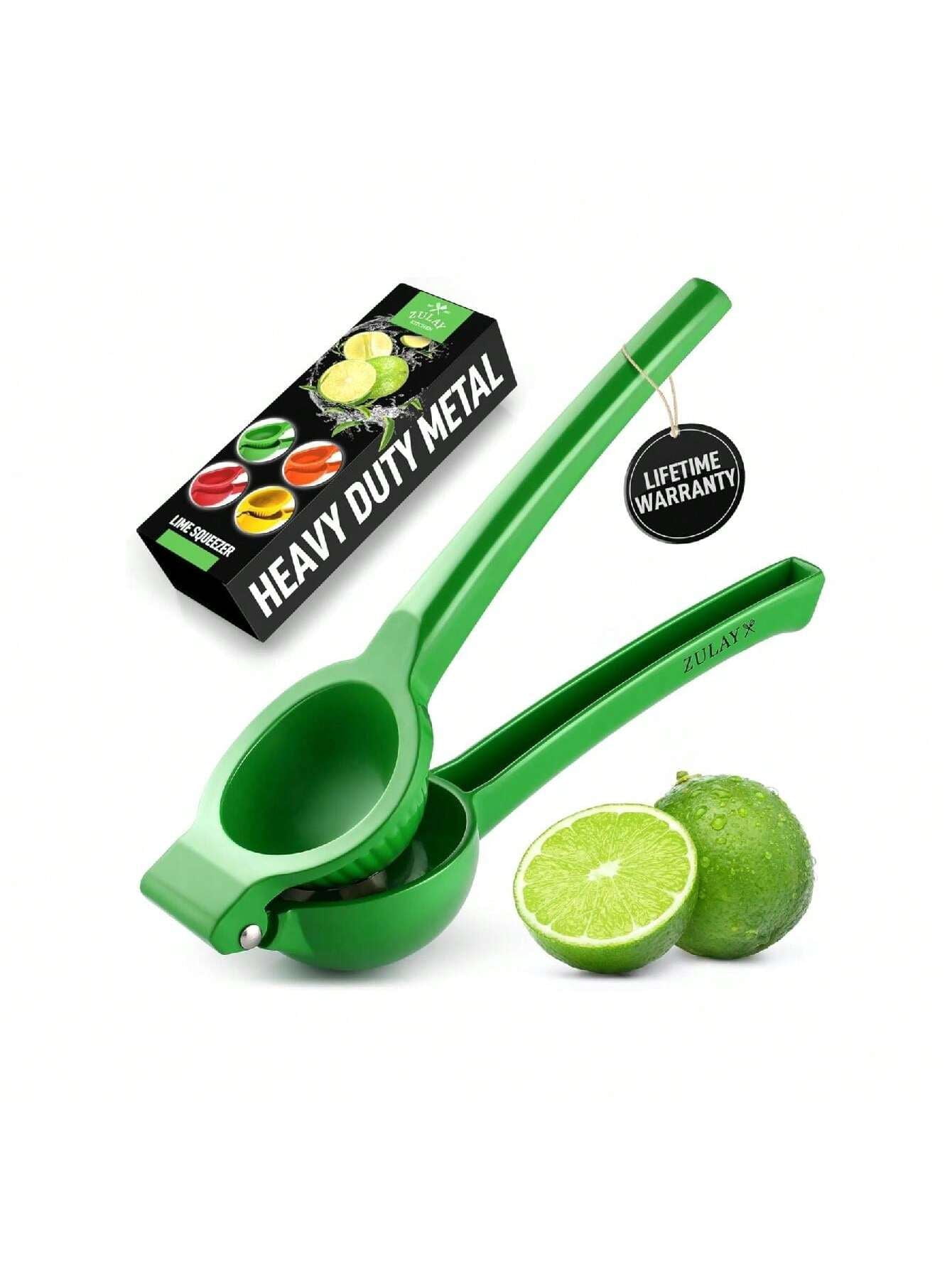 Metal Lime Squeezer – Heavy-Duty Citrus Juicer for Maximum Juice ...