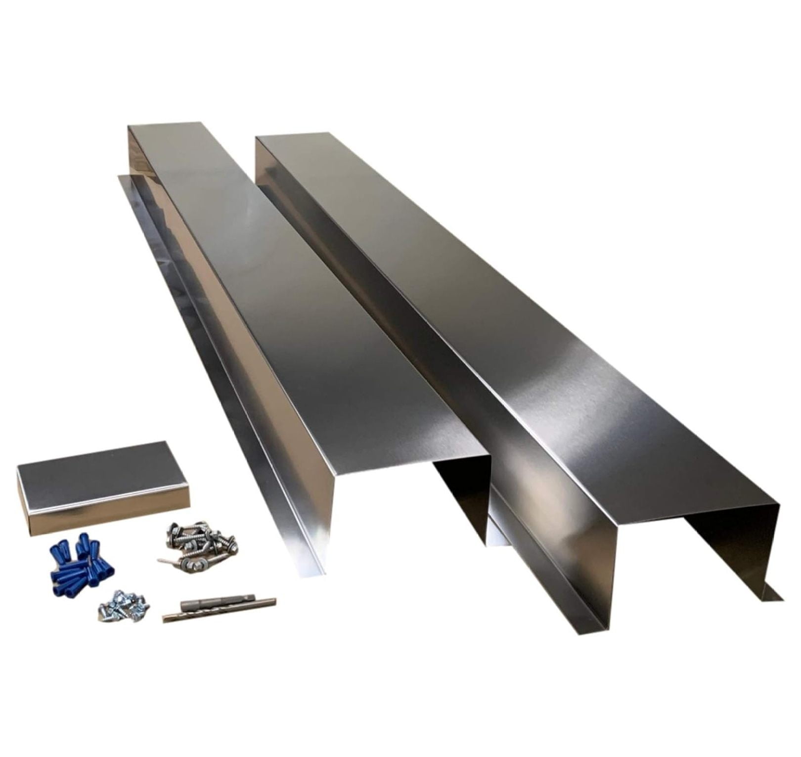 Metal Line Set Cover Kit for Mini Split and Central Air Conditioner ...