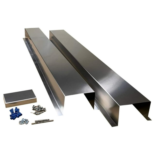 Metal Line Set Cover Kit for Mini Split and Central Air Conditioner ...