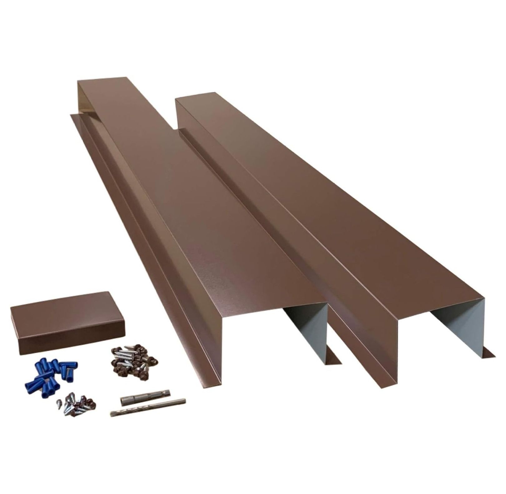 Metal Line Set Cover Kit for Mini Split and Central Air Conditioner ...