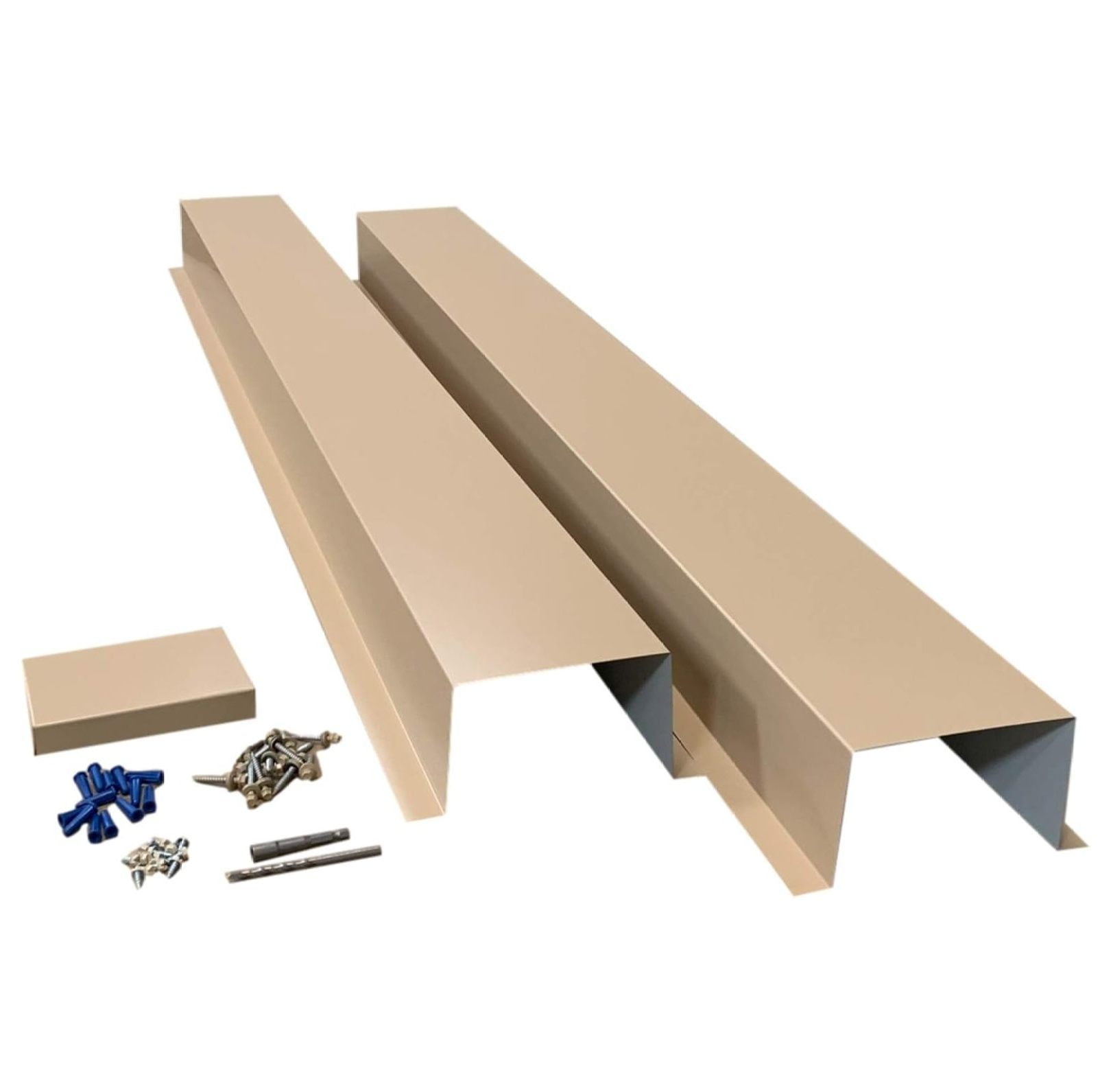 Metal Line Set Cover Kit for Mini Split and Central Air Conditioner ...