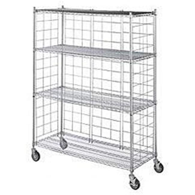 Metal Linen Rack Wire Frame Enclosure Panels - 4 - 24 in. Panels ...