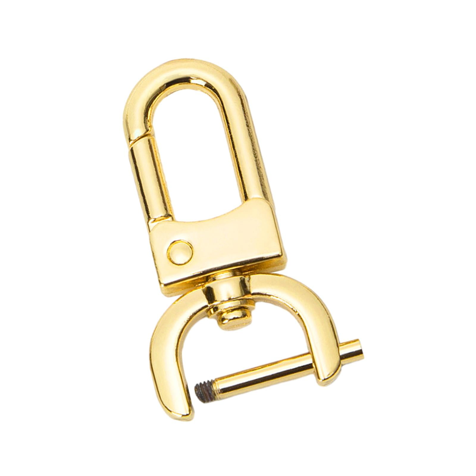 Metal Lobster Claw Clasp with Screw Bar Detachable Snap Hook Swivel ...