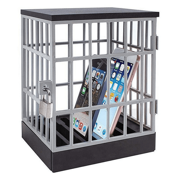 Metal Lock Box Cell Phone Lock Box Cell Phone Jail Lock Safe Cell Phone ...