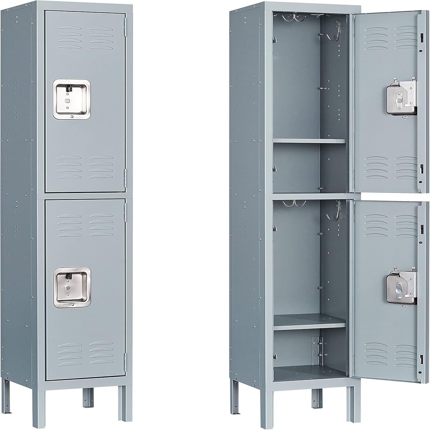 Metal Locker Cabinet Locker Organizer for Work 71" Cabinets for with ...
