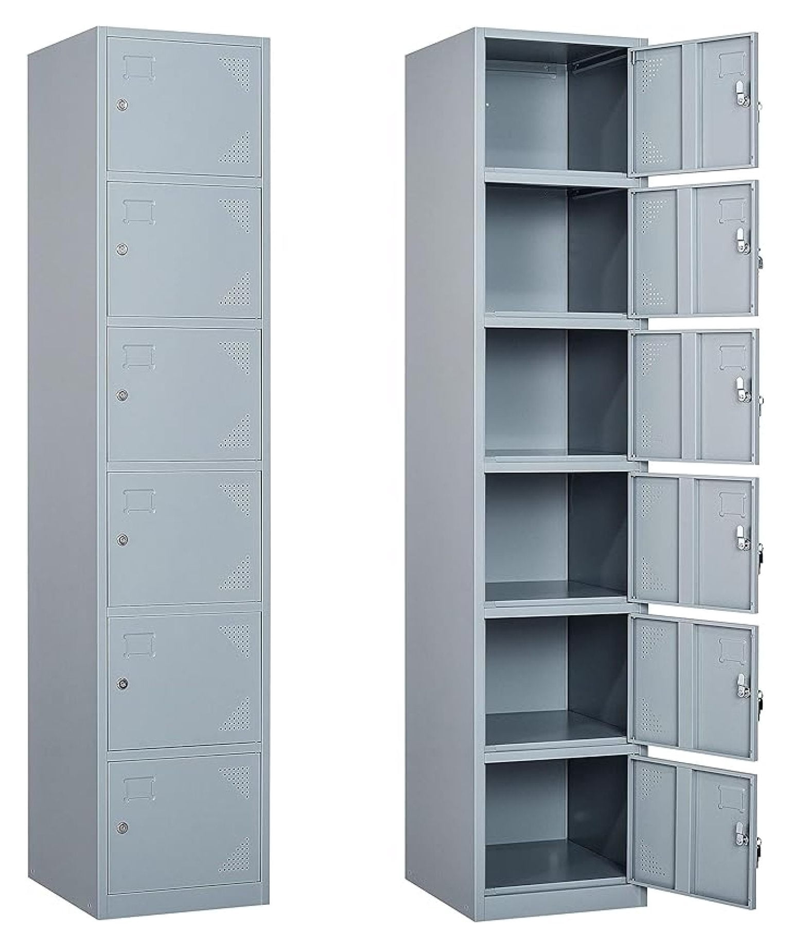 Metal Locker Storage Cabinet,Locker Organizer for Work 71" Cabinets ...
