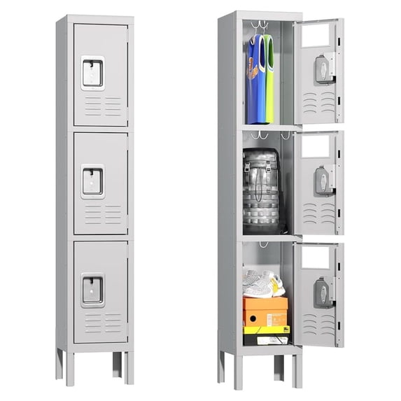 Metal Locker for School Office Gym Metal Storage Locker Cabinet for ...