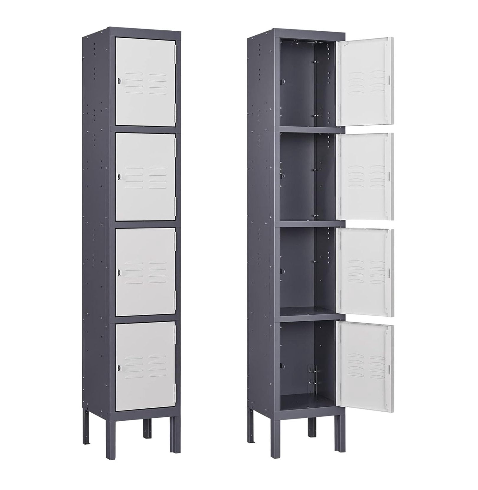 Metal Lockers for Employees with Lock, Employees Locker Storage Cabinet ...