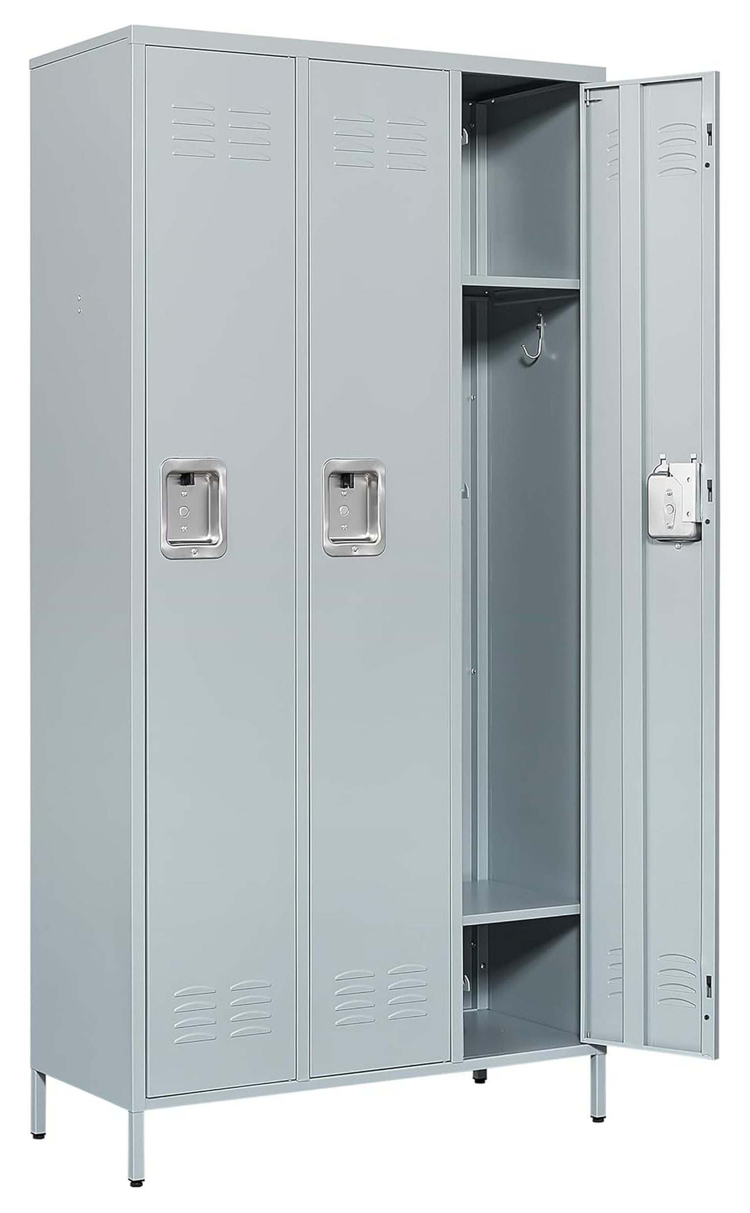 Metal Lockers Employees Steel Locker Large School Locker Metal Wall ...