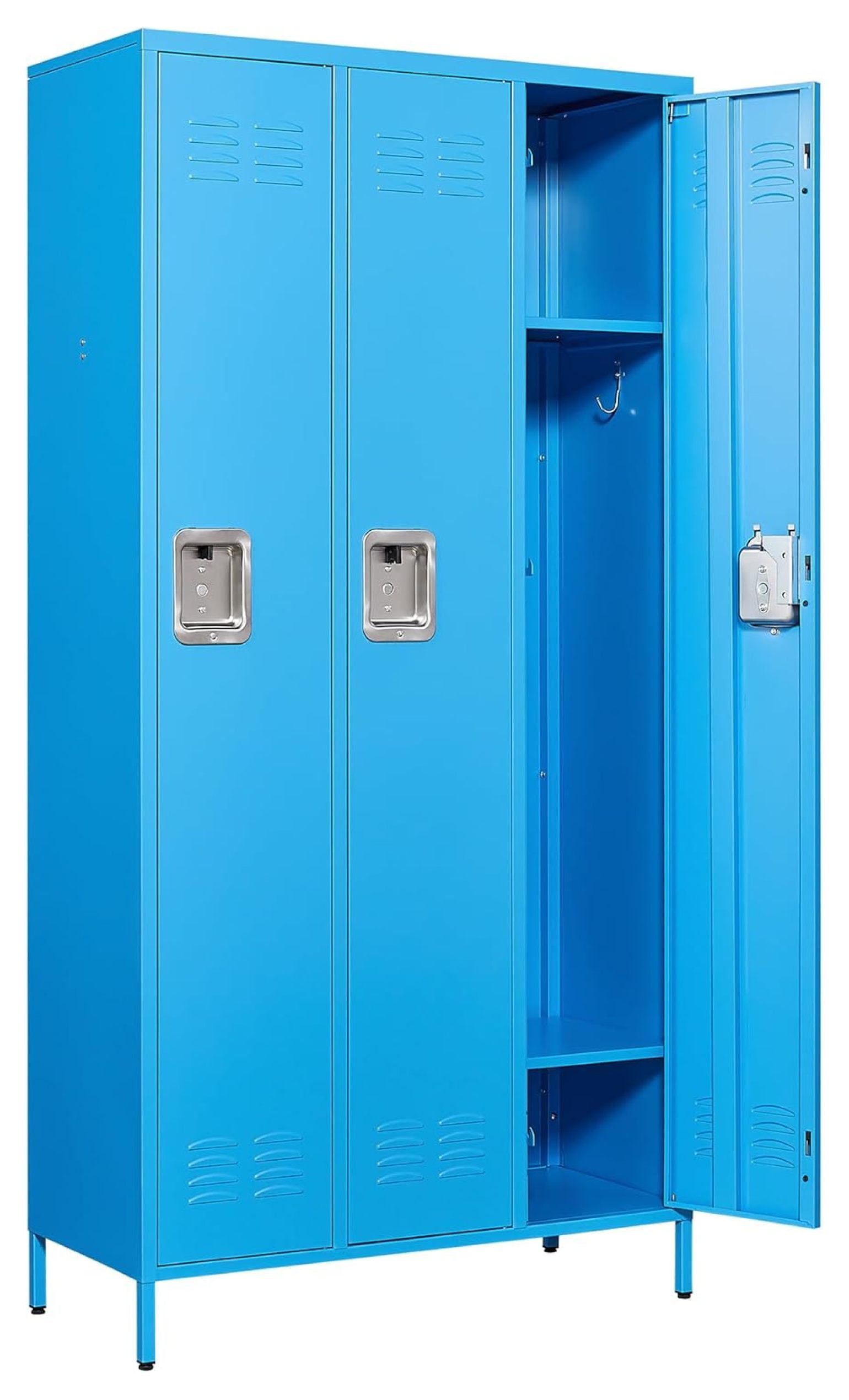 Metal Lockers for Employees Steel Locker Large School Locker Metal Wall ...