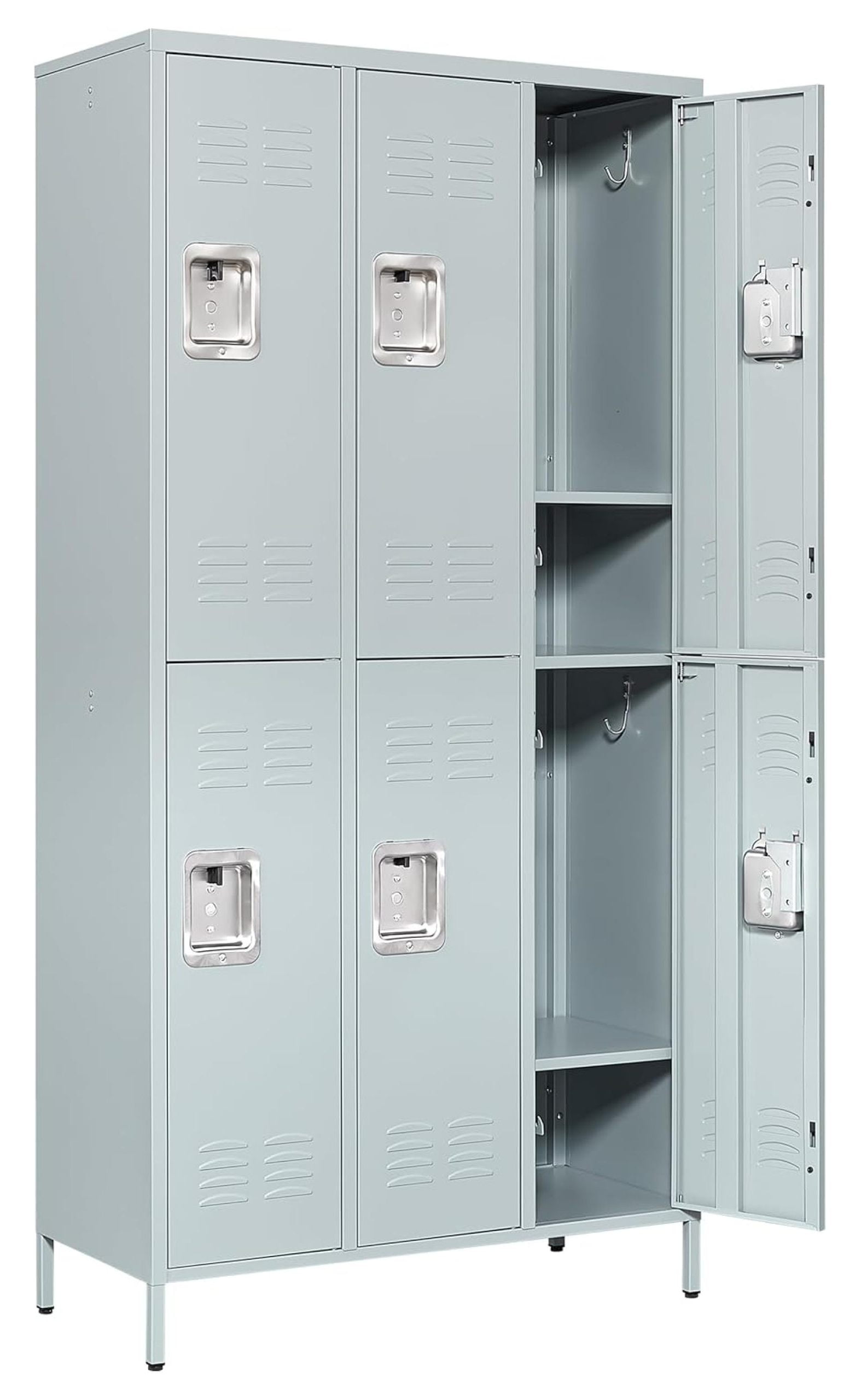 Metal Lockers for Employees Steel Locker Large School Locker Metal Wall ...