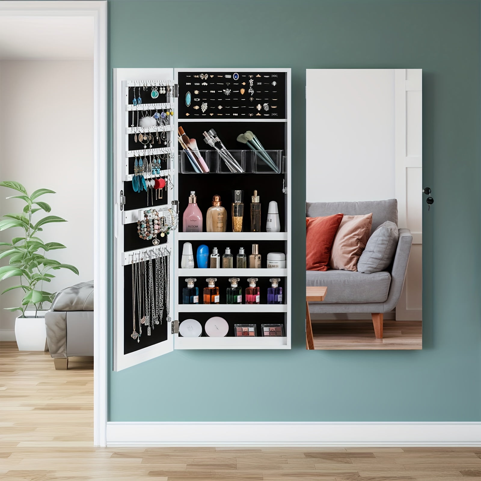 Metal Lockers For Employees, 3-Tier Storage Locker,Locker Cabinet For ...