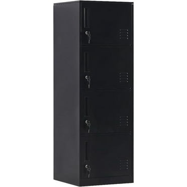 "MIIIKO Metal Locker for Dorm, Staff, 71"" High Steel Storage Cabinet ...
