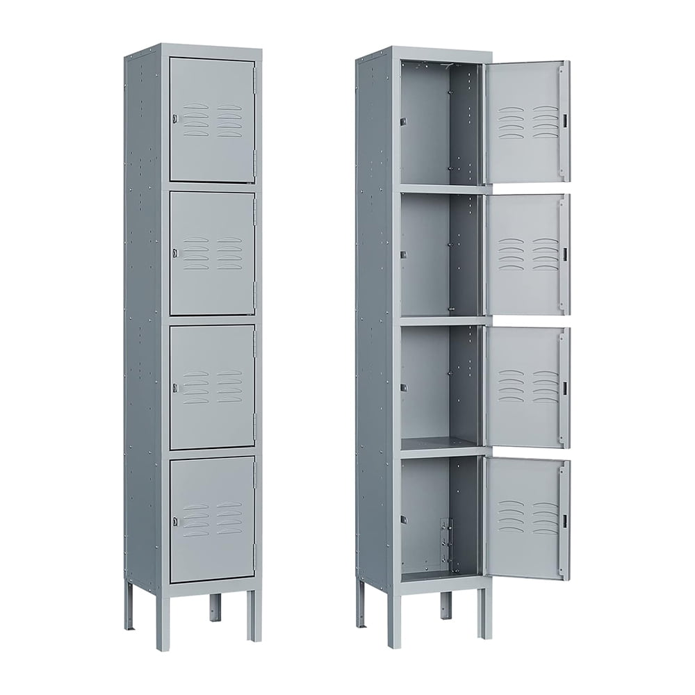 Metal Lockers for Employees with Lock, Employee Locker Storage Cabinet ...