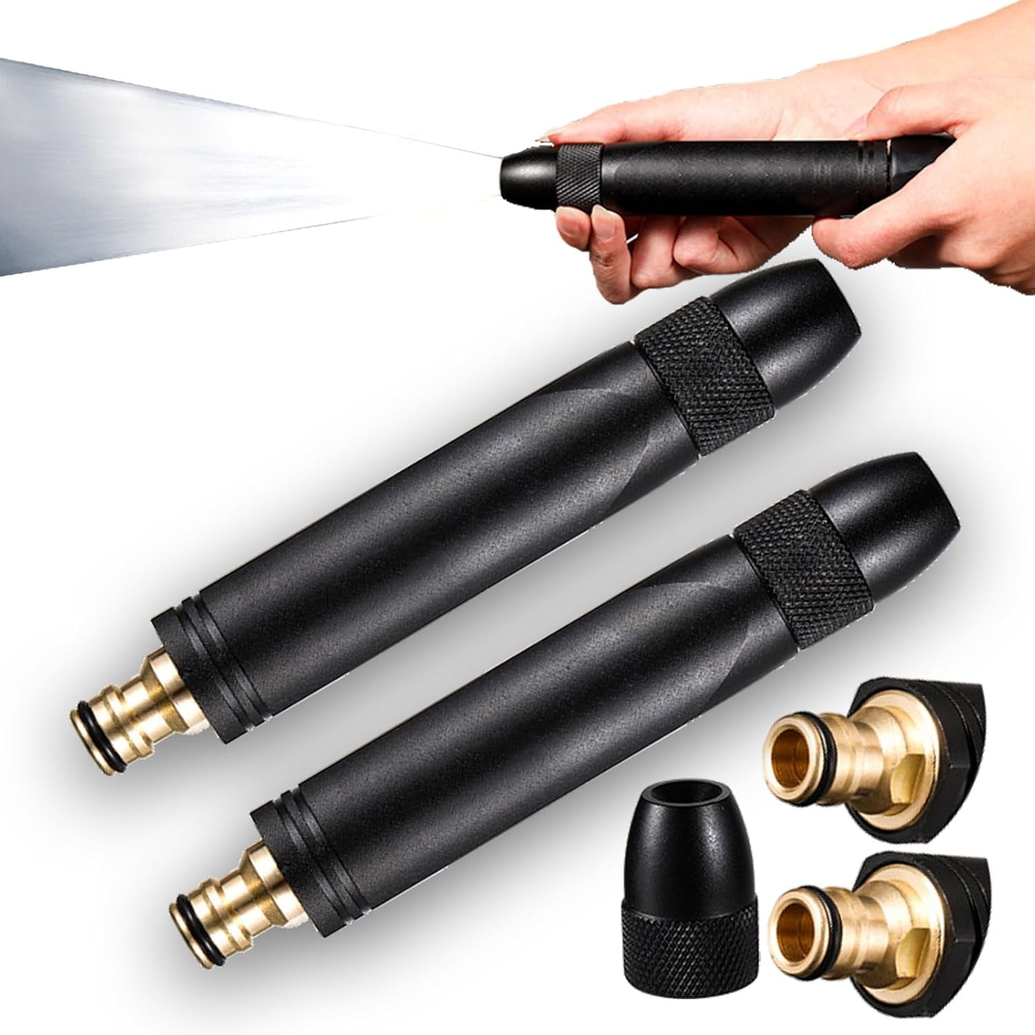 Metal Long Rod Sprinkler Nozzle, Adjustable High Pressure Hose Nozzle ...