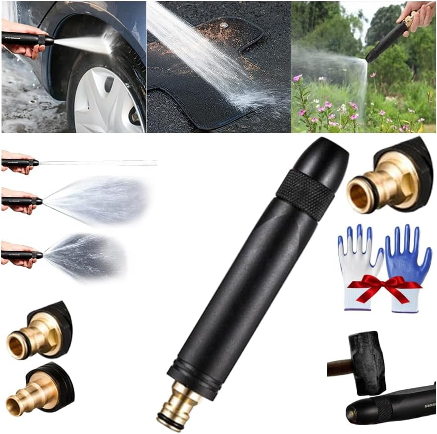 Metal Long Rod Sprinkler Nozzle Multifunctional High Pressure Hose ...