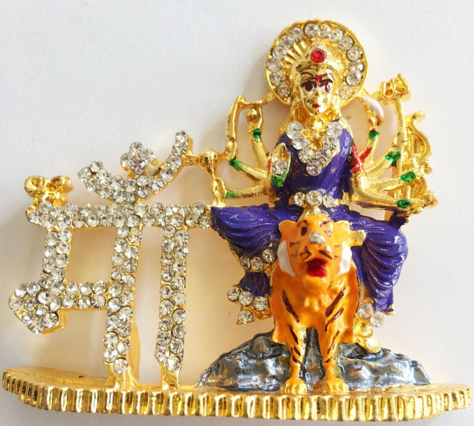 Metal MATA Durga Idol Goddess Durga Maa Navaratri Statue H-2.5 ...