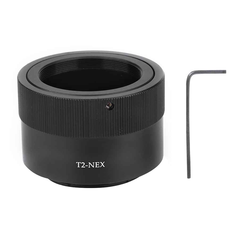 Metal Manual Focus Lens Adapter Ring for T2 Mount Lens to Fit for NEX ...