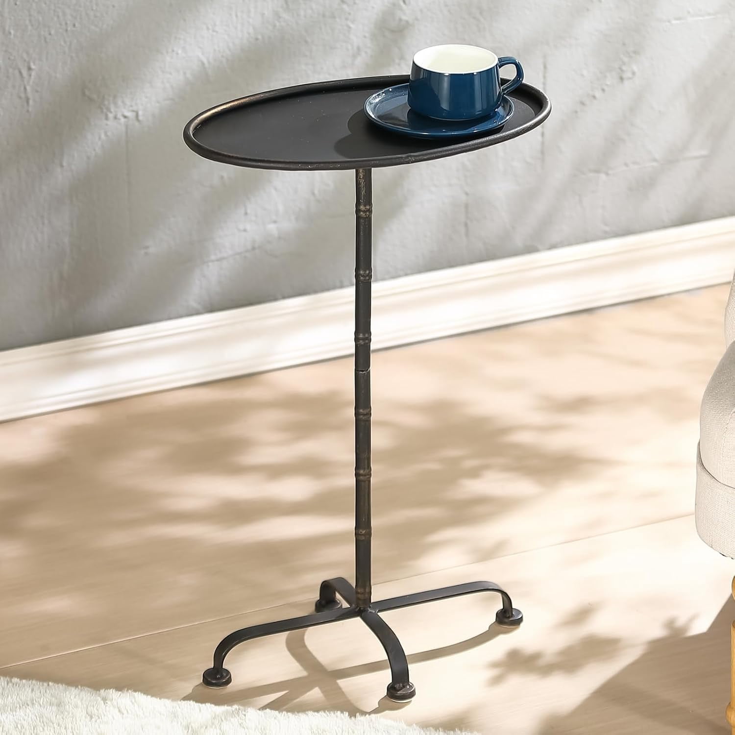 Metal Martini Table, Small Cocktail Table, Drink Tables for Small ...