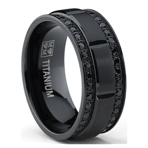 Black Camo Wedding Rings by #1 CAMO - Camo Wedding Band - Black ...