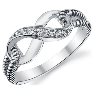 Women's Chamfer Rectangular Amethyst Hollow Flower Ring - Walmart.com