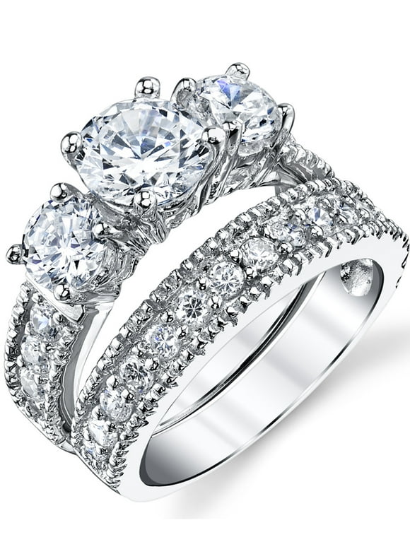 Bridal Ring Sets in Wedding Ring Sets - Walmart.com