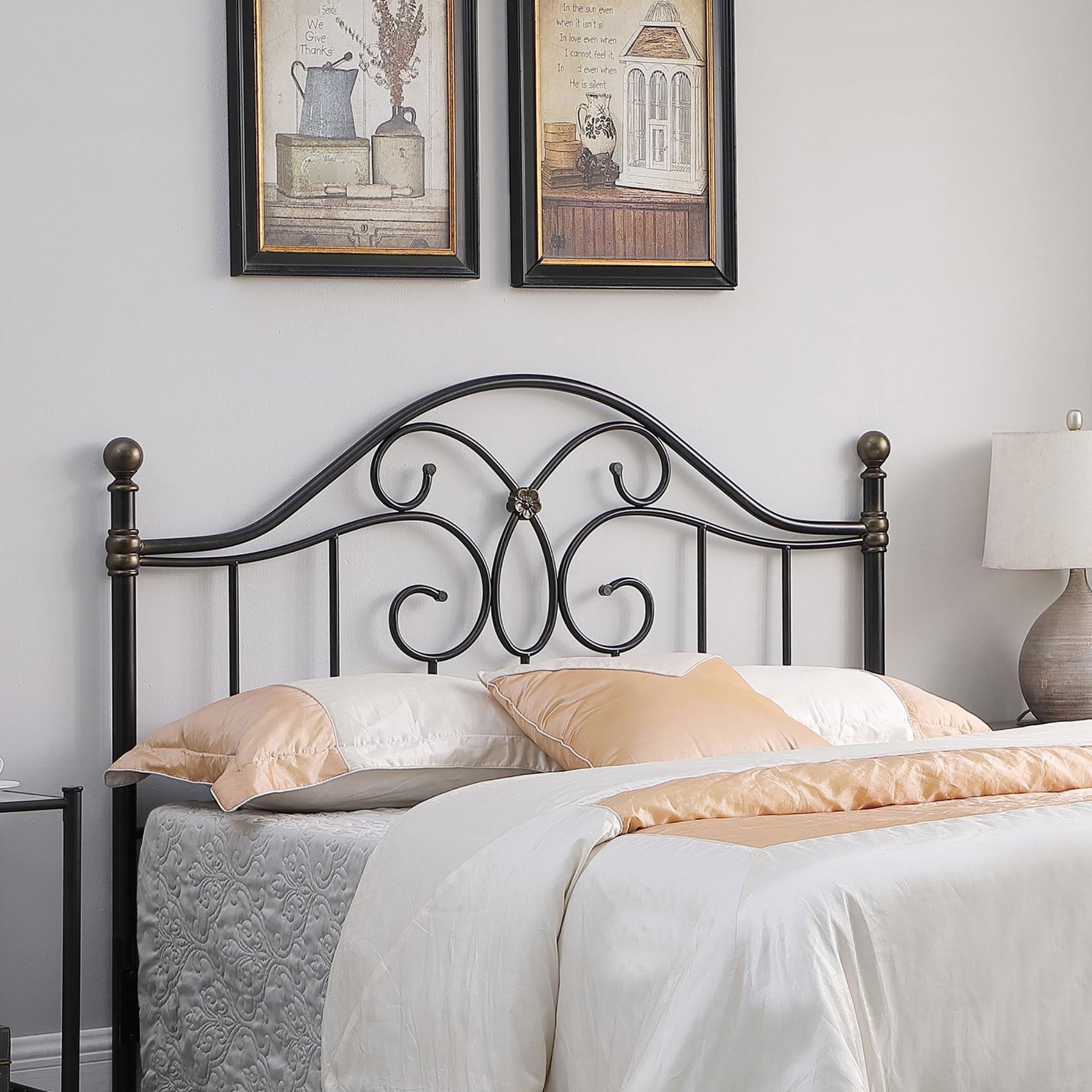 Metal Material Build | In Bedroom to Create Warmth | Suits Different ...