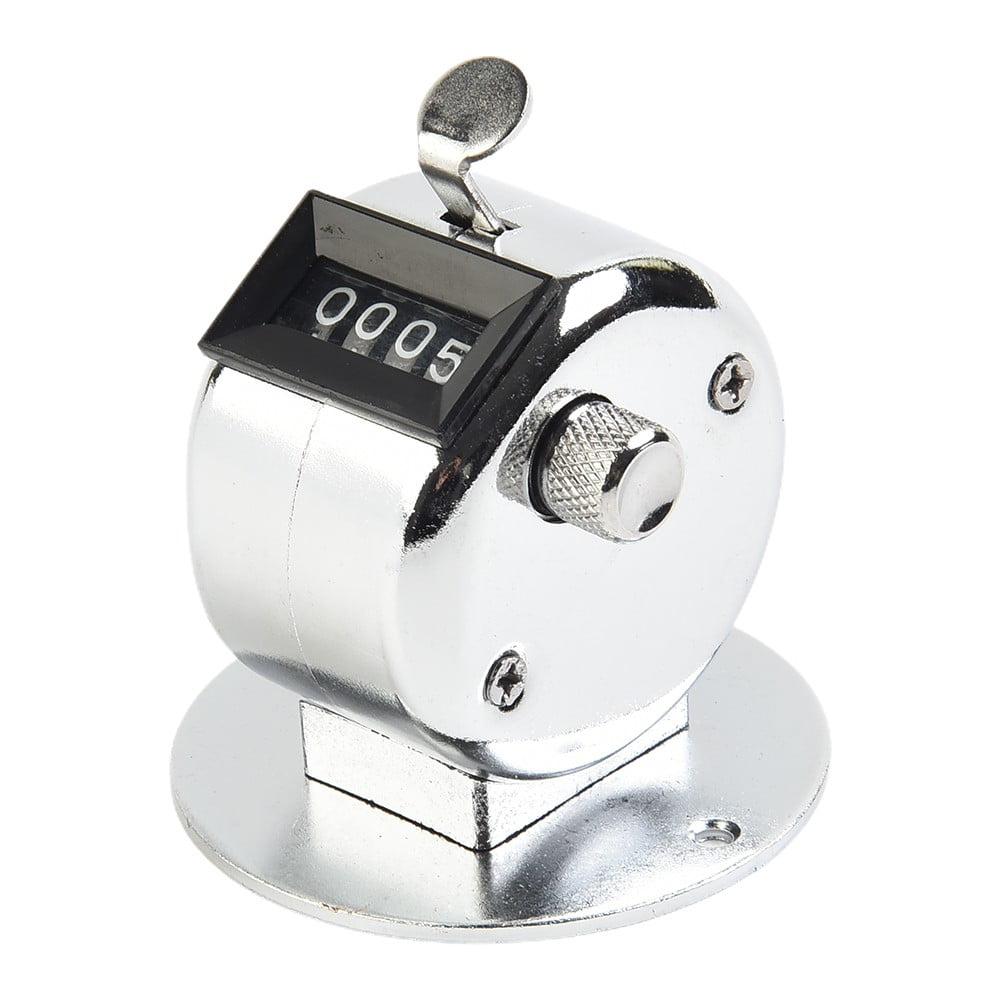 Metal Mechanical Counter - Manual Counting, 0-9999 Range, with Handle ...