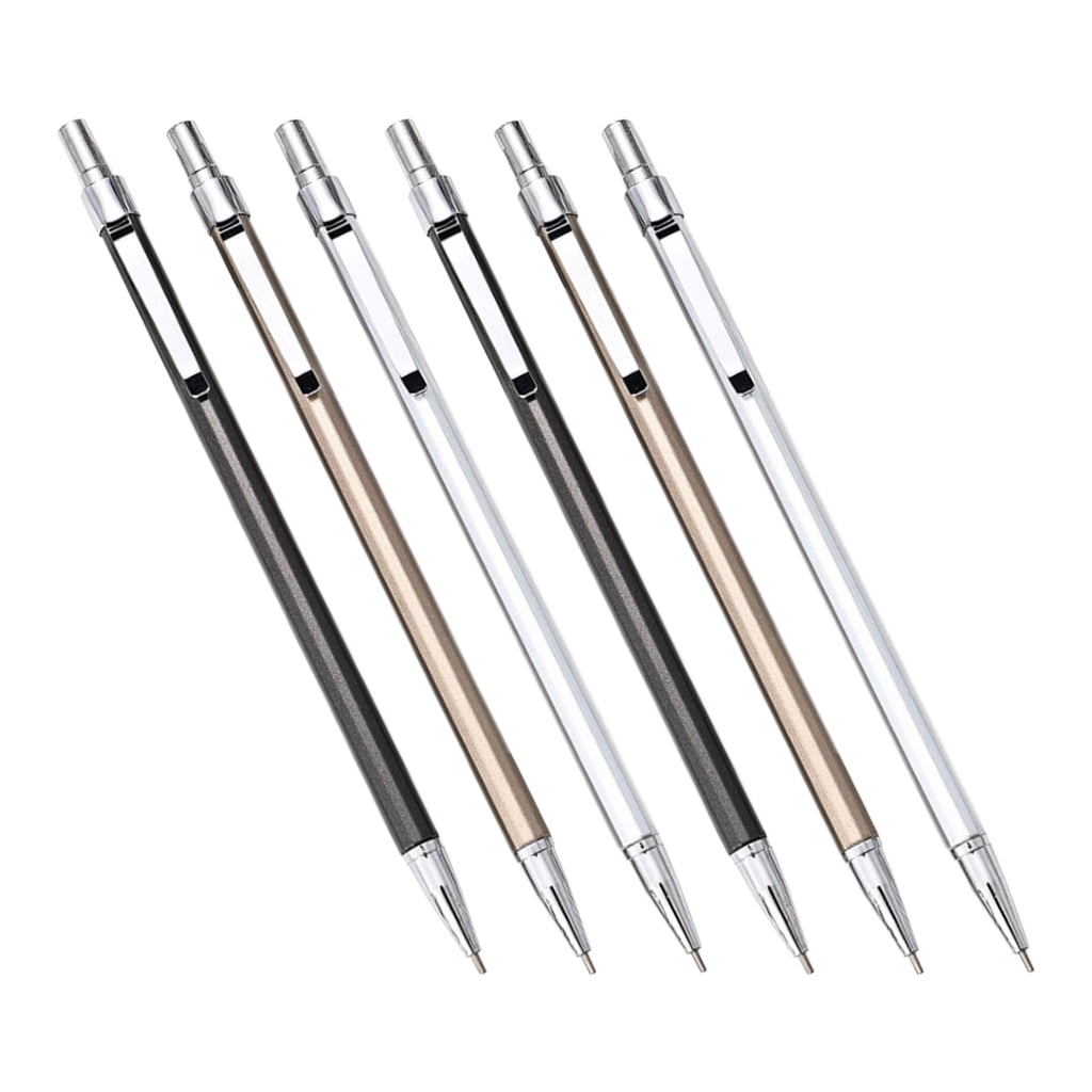 Metal Mechanical Pencil, 0.5 Automatic Drafting Pencil for Carpenter ...
