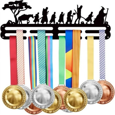 Medals Display Hanger Holder, Medal Storage Rack, Wall Mounted Metal ...