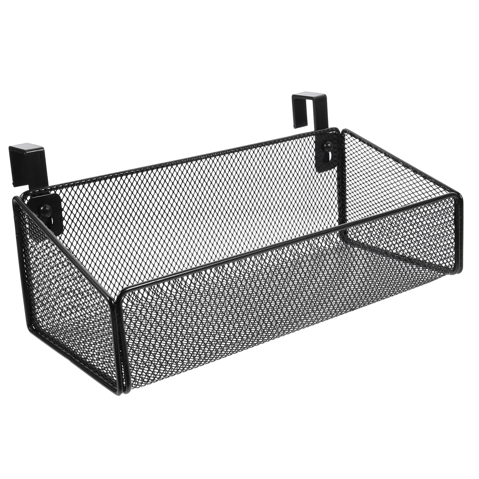 Metal Mesh Basket Sundries Hanging Storage Loft Bed Shelf Desktop ...