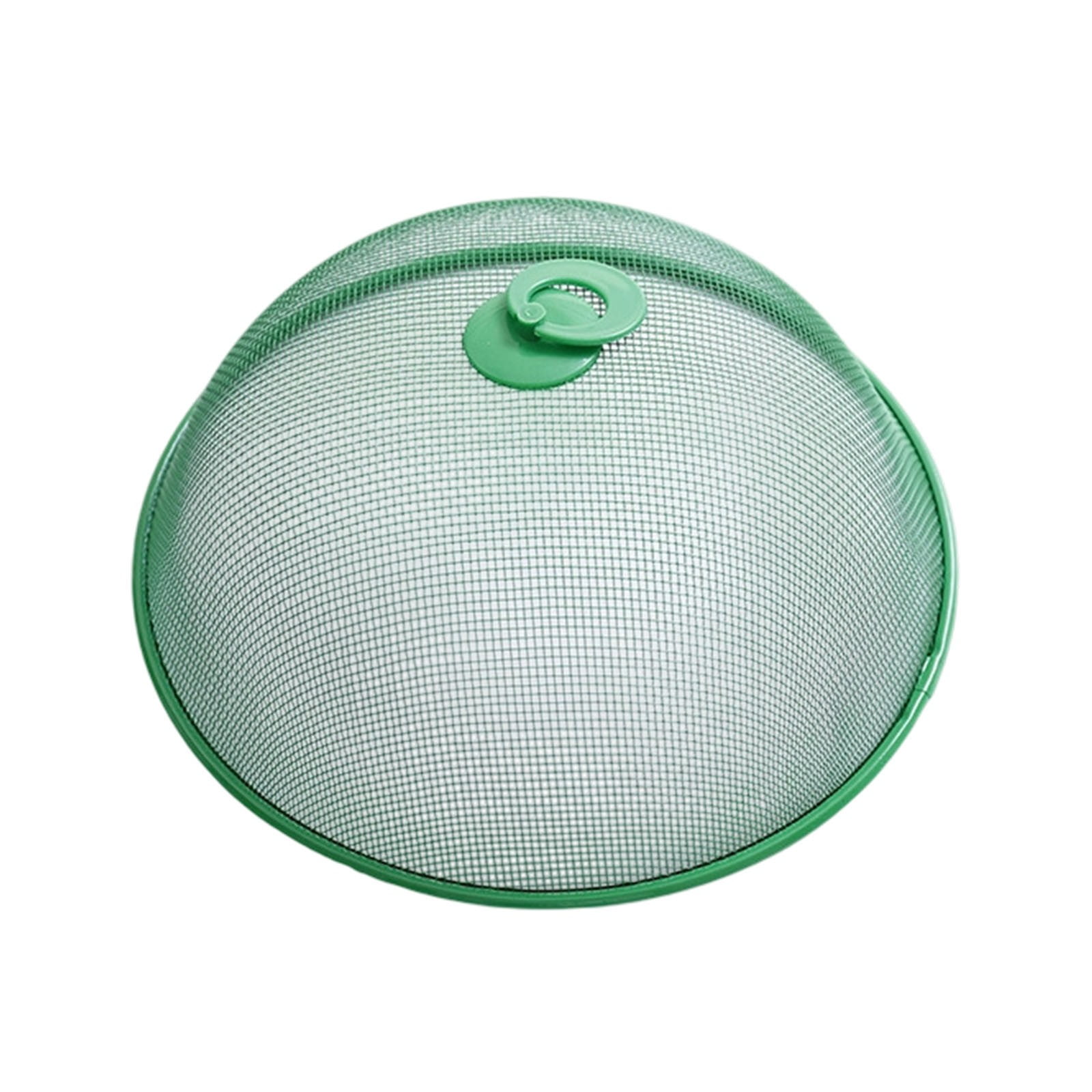 Metal Mesh Screen Food Cover with Handle, 9.5 inch Round, Reusable Food ...