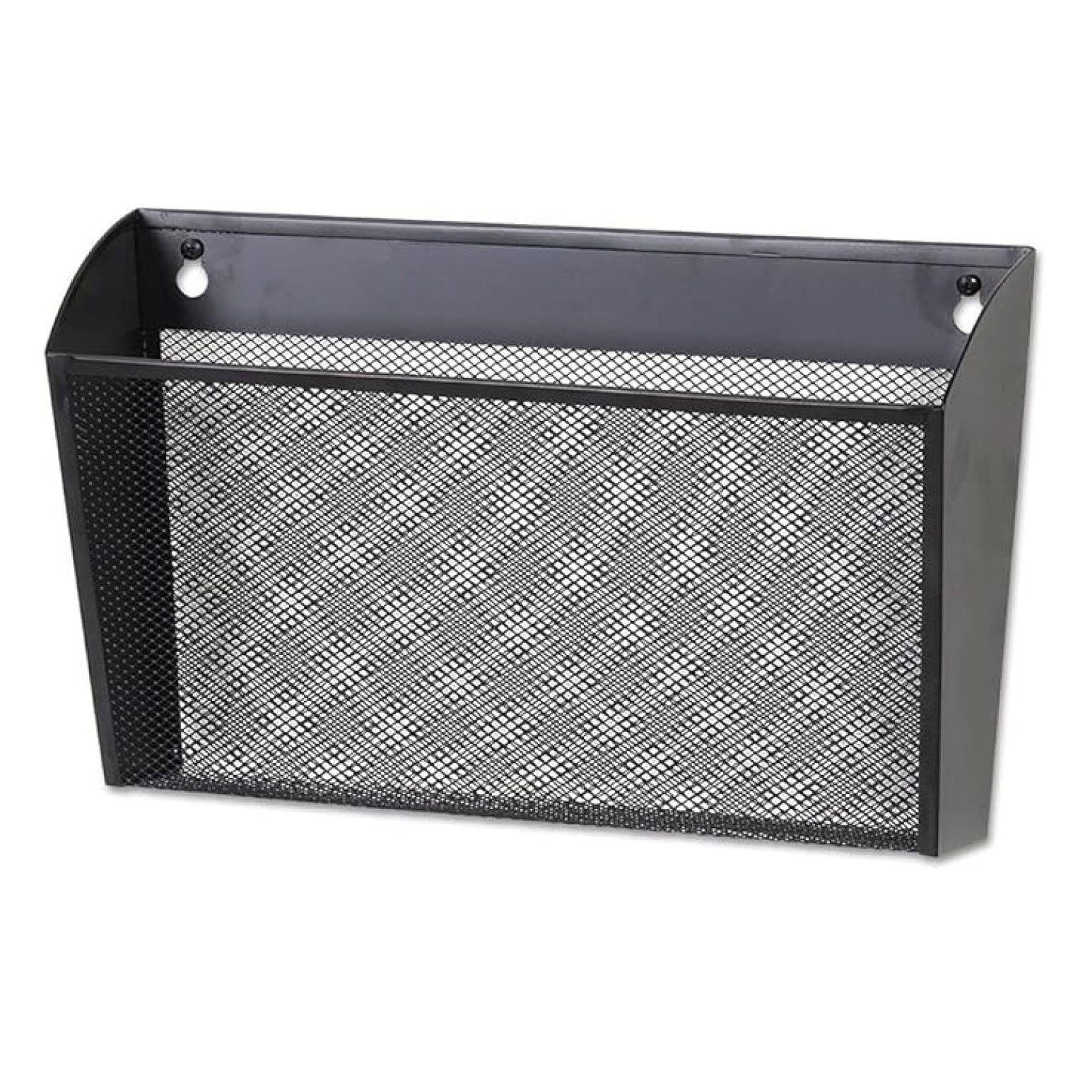 Metal Mesh Wall Letter File - Black, 14 x 3.1 x 8.2 Inches - Wall Mount ...