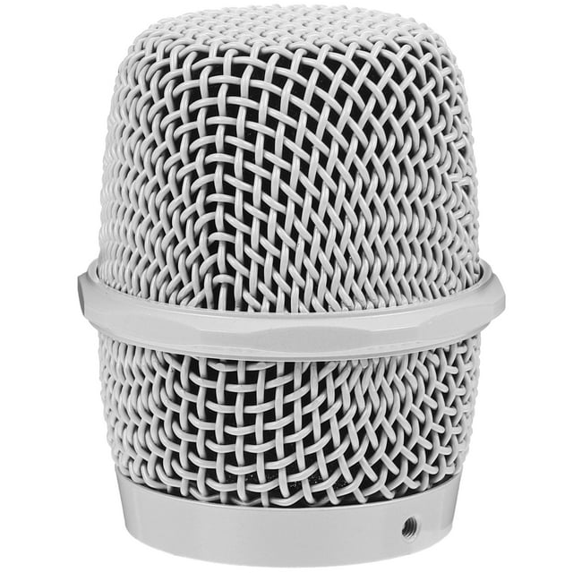 Metal Microphone Mesh Heads Microphone Grille Mesh Mic Replacement ...
