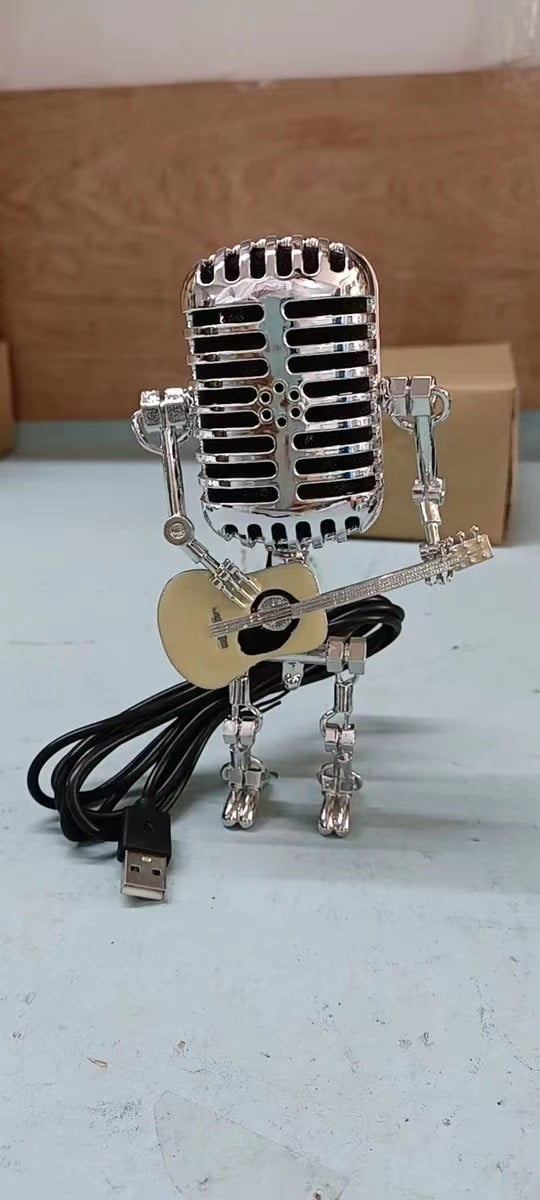Metal Microphone Robot - Walmart.com